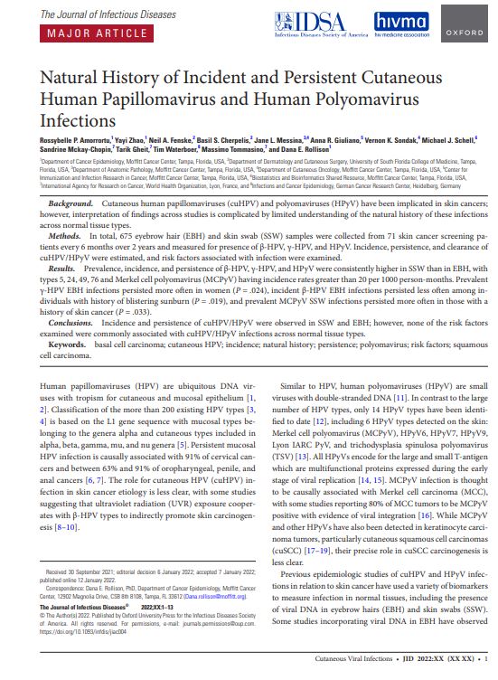 Dana Rollison Moffitt Lab Page